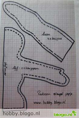 Knuffels en popjes simpele patronen - Hobby.blogo.nl