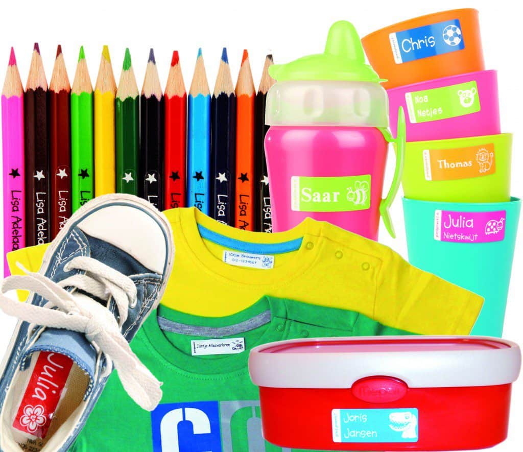Kleding en spullen merken met naamlabels - Hobby.blogo.nl